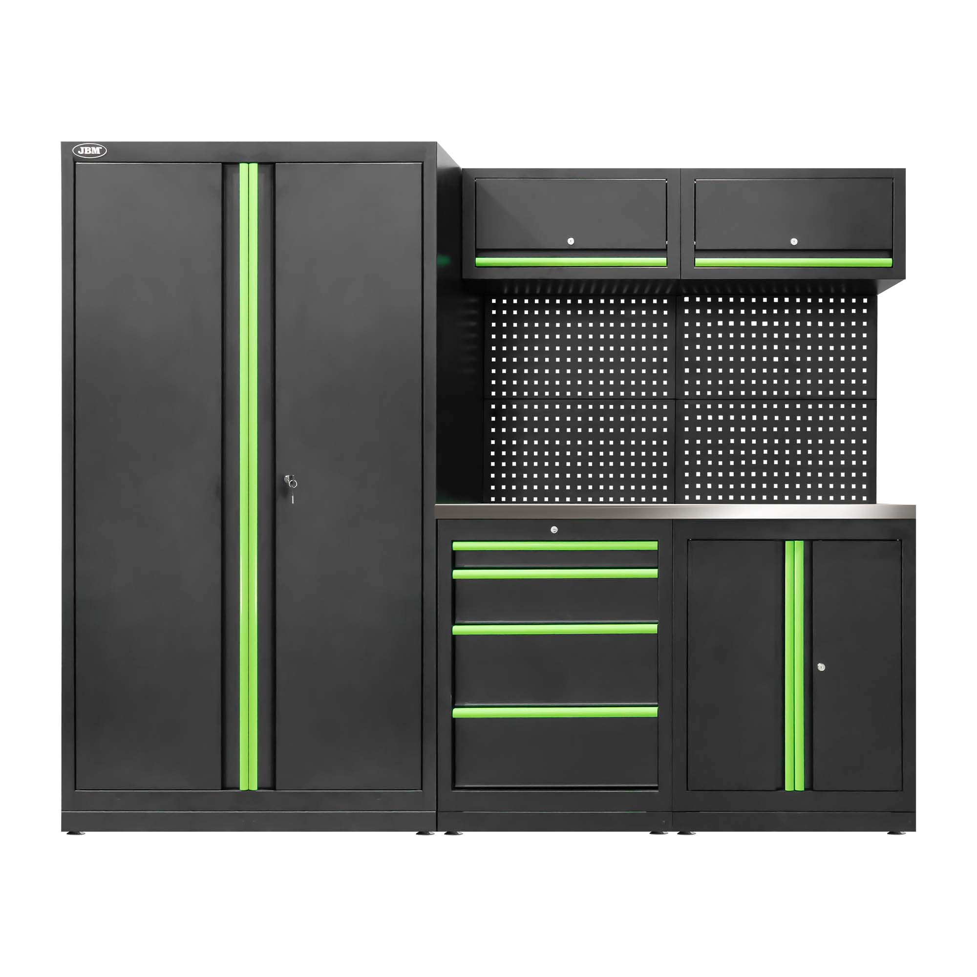 Conjunto de Mobiliário Modular de Oficina JBM 13 Peças | Organização ...